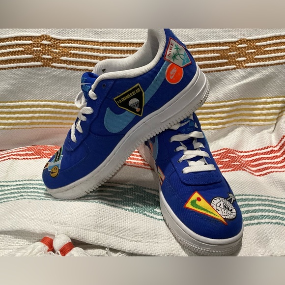 Nike | Shoes | Nike Af Air Force 1 7 Premium Los Angeles Patched Up 55y ...